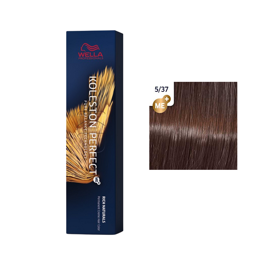 Wella Koleston Perfect ME+ 5/37 - Стойкая краска принцесса амазонок 60 мл