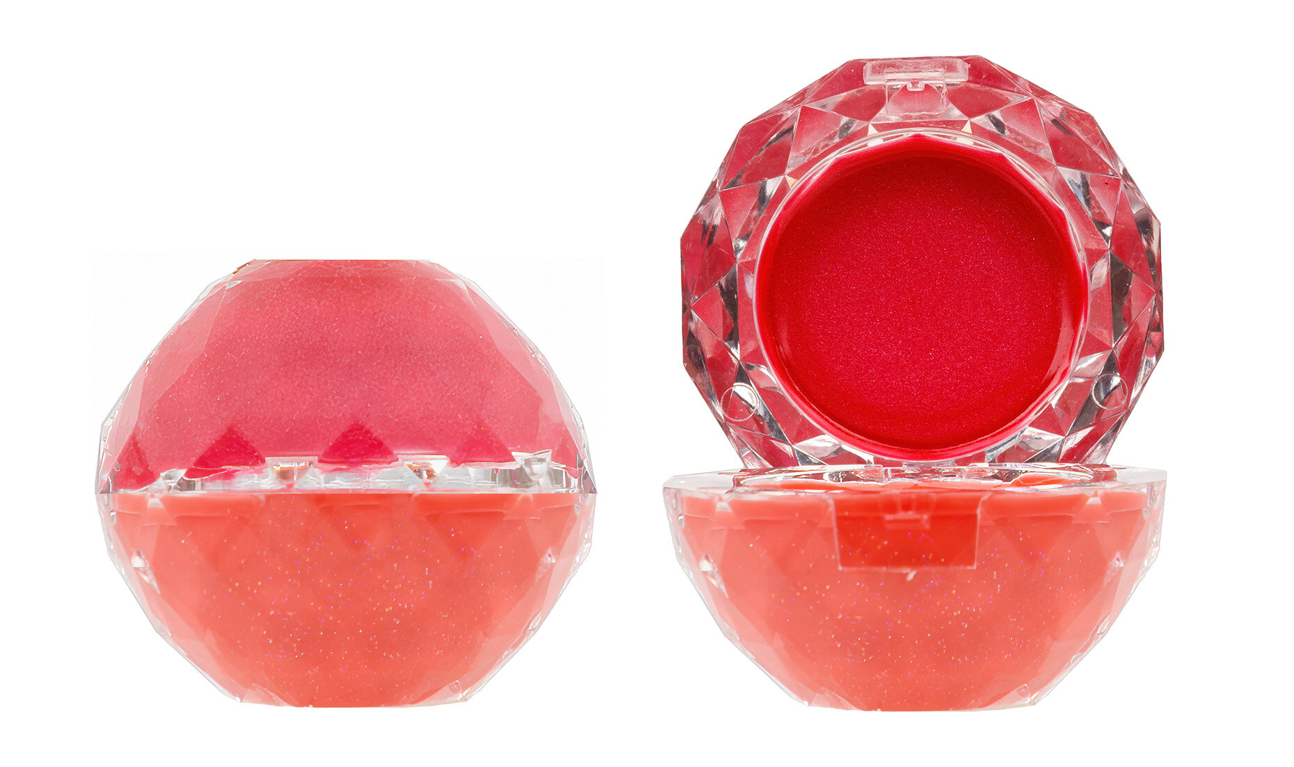 LUKKY Блеск для губ Даймонд 2 в 1 с ароматом конфет, 10 г