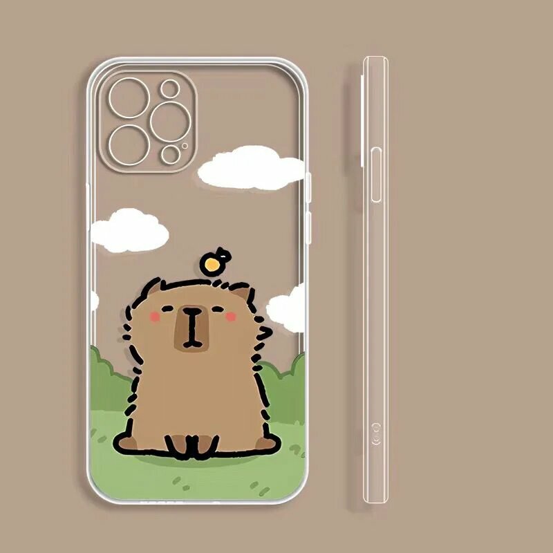 Чехол для телефона для девочек и мальчиков, для IPhone 13, 12, 11, 14, 15 Pro, XS MAX, 7, 8 Plus, Mini X, XR, SE2, милые Мультяшные Чехлы для сотовых телефонов, чехлы -8, iPhone 12