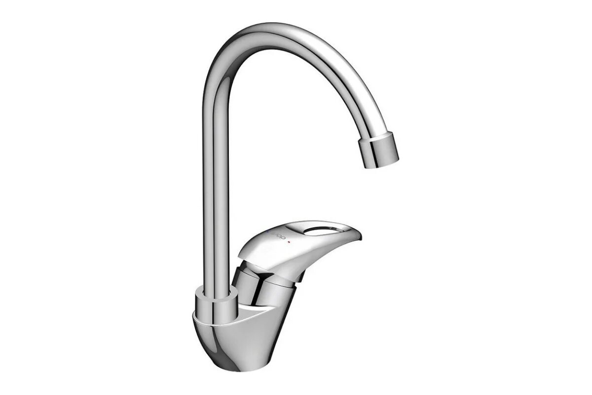 Dorff Comfort смеситель для кухни из полимера, цвет хром, D8000000, современный дизайн