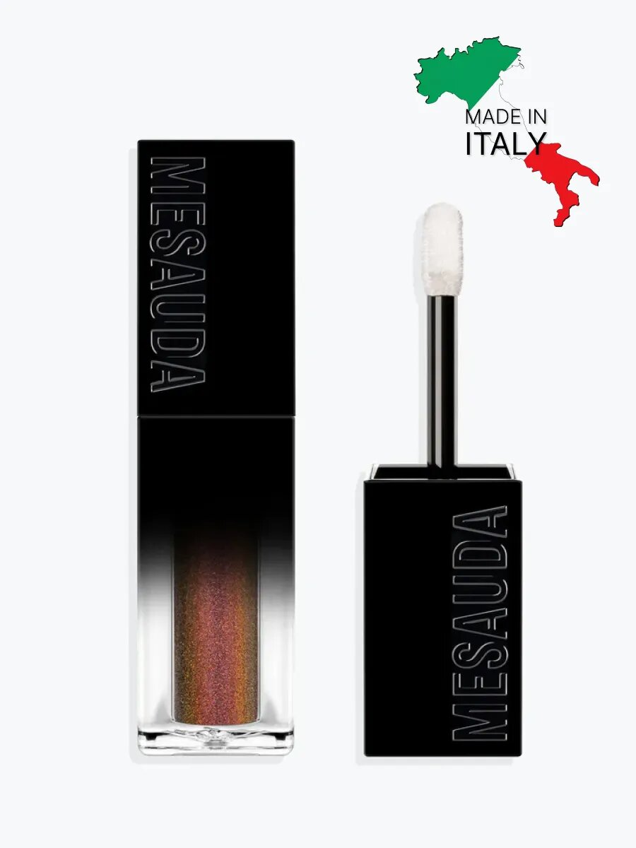 MESAUDA Тени для век блестящие, жидкие и мерцающие Galactic Shadow 105