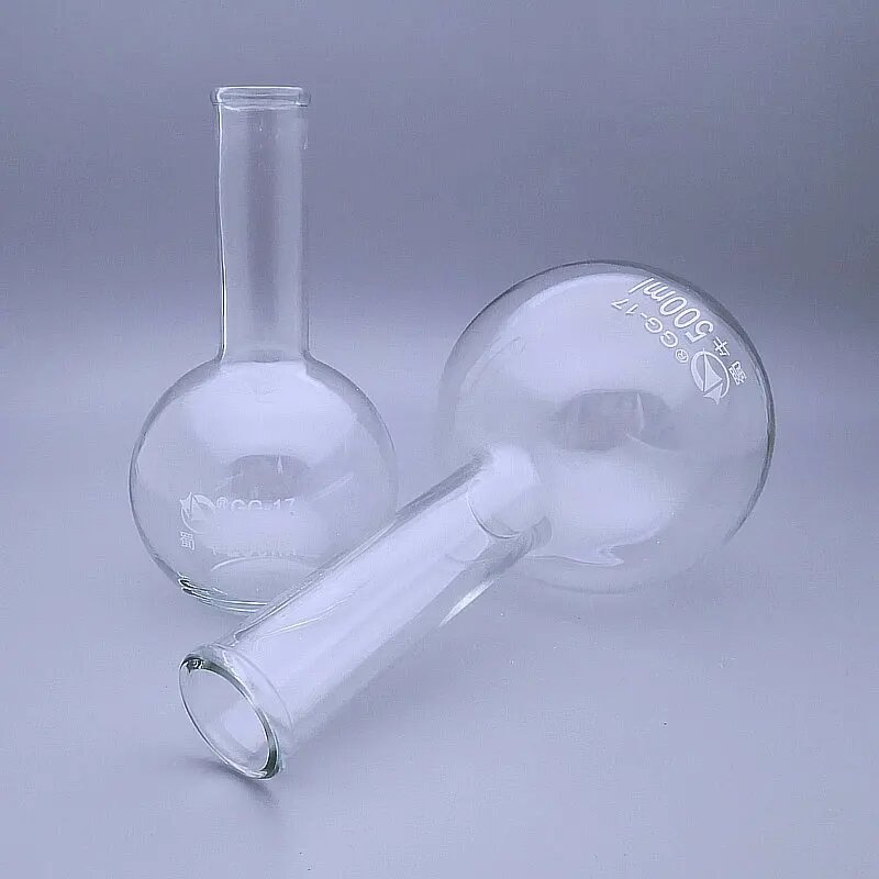 Лабораторная колба из боросиликатного стекла 100-2000 мл 1000ml round bottom