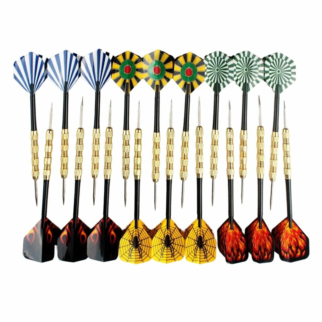 Дартс, Железные дартс-иглы с медным покрытием - набор 1, 1 комплект 18 шт.