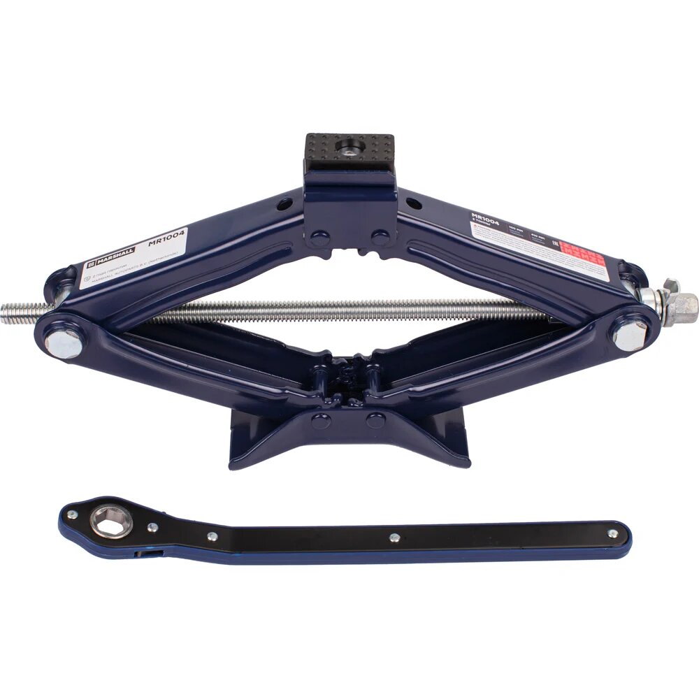 Механический ромбический домкрат MARSHALL с трещоточной рукояткой 2т MR1004