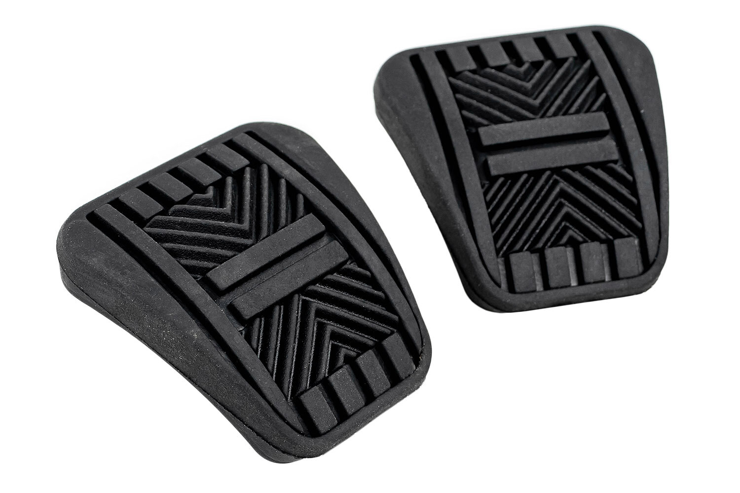 Комплект накладок педалей тормоза и сцепления ВАЗ 2108-15, Лада Калина 1-2, Приора, Гранта, Тревел, Шевроле Нива с МКПП