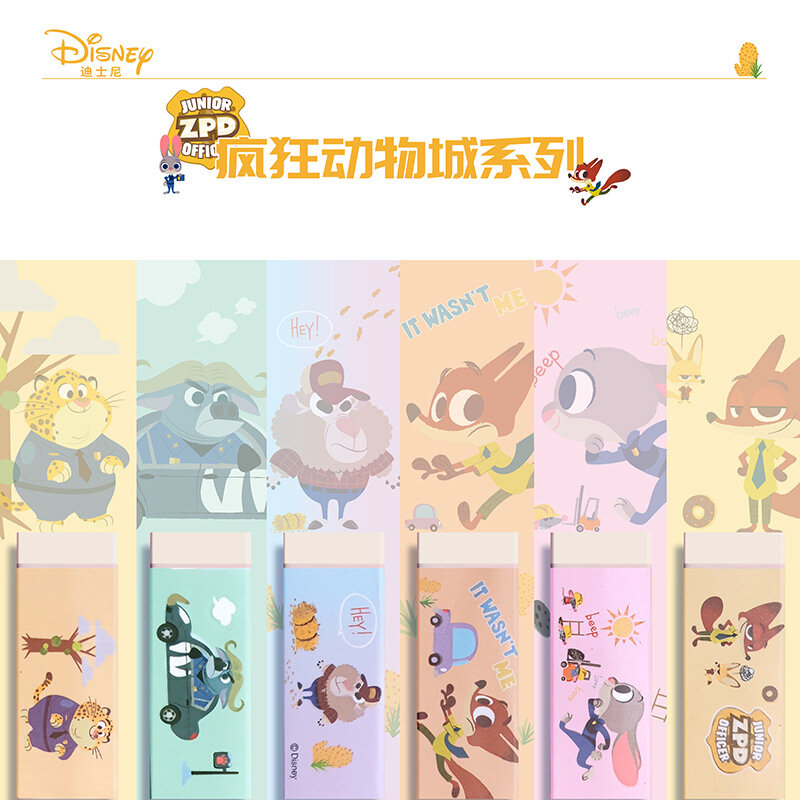 Ластик "Клубничный медведь", аниме-стиль, 12 шт.