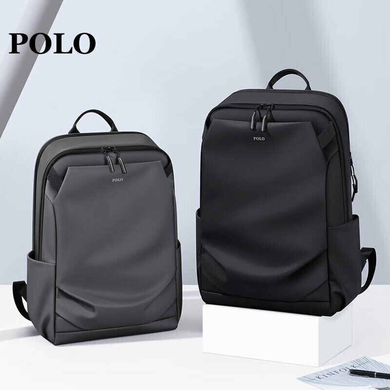 Рюкзак POLO, Business Backpack for Men Travel Backpack School Bag 16 Lapt, для путешествий, школьный, деловой, для мужчин
