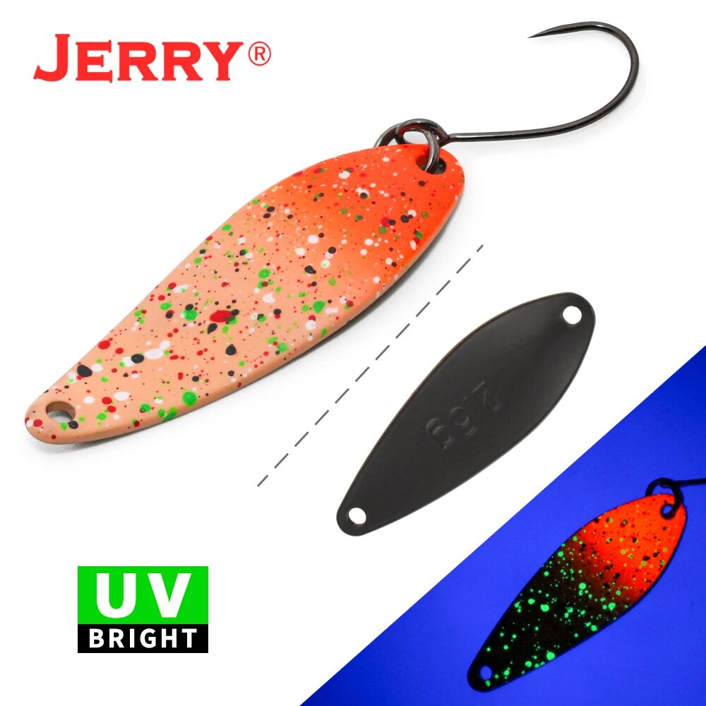 Jerry Lacerta блесна Aera для троллинга форели 1.9г 2.5г Lacerta 2.5g, T031M