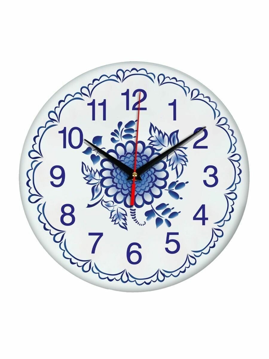 Часы народные промыслы Гжель (0 / Рос. размер 1)