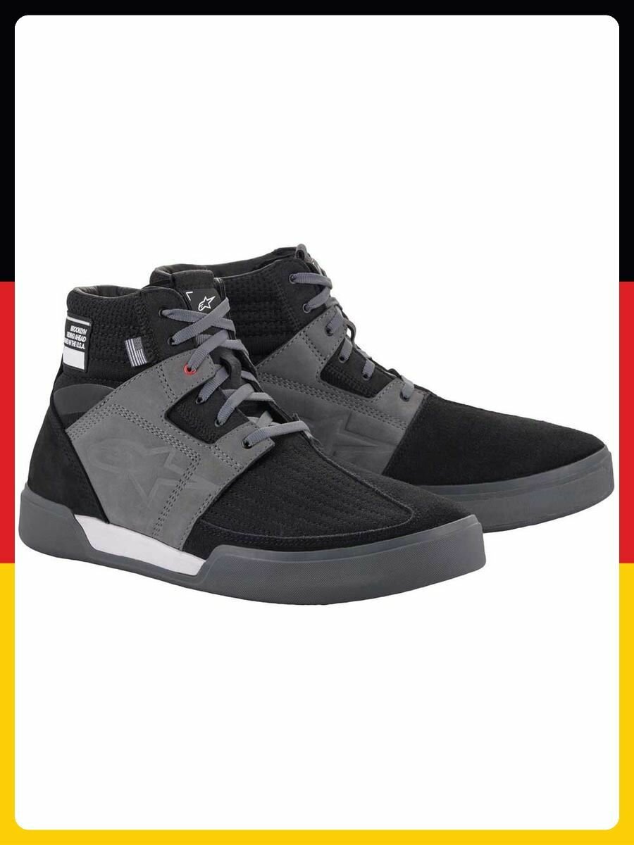 Мотокроссовки Alpinestars Primer Riding, черный; серый, EU 45 1/2