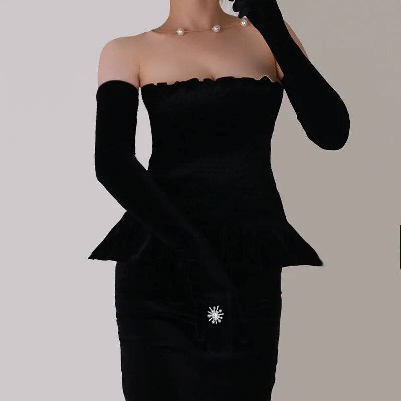 Перчатки Midnight Heartbeat для женщин