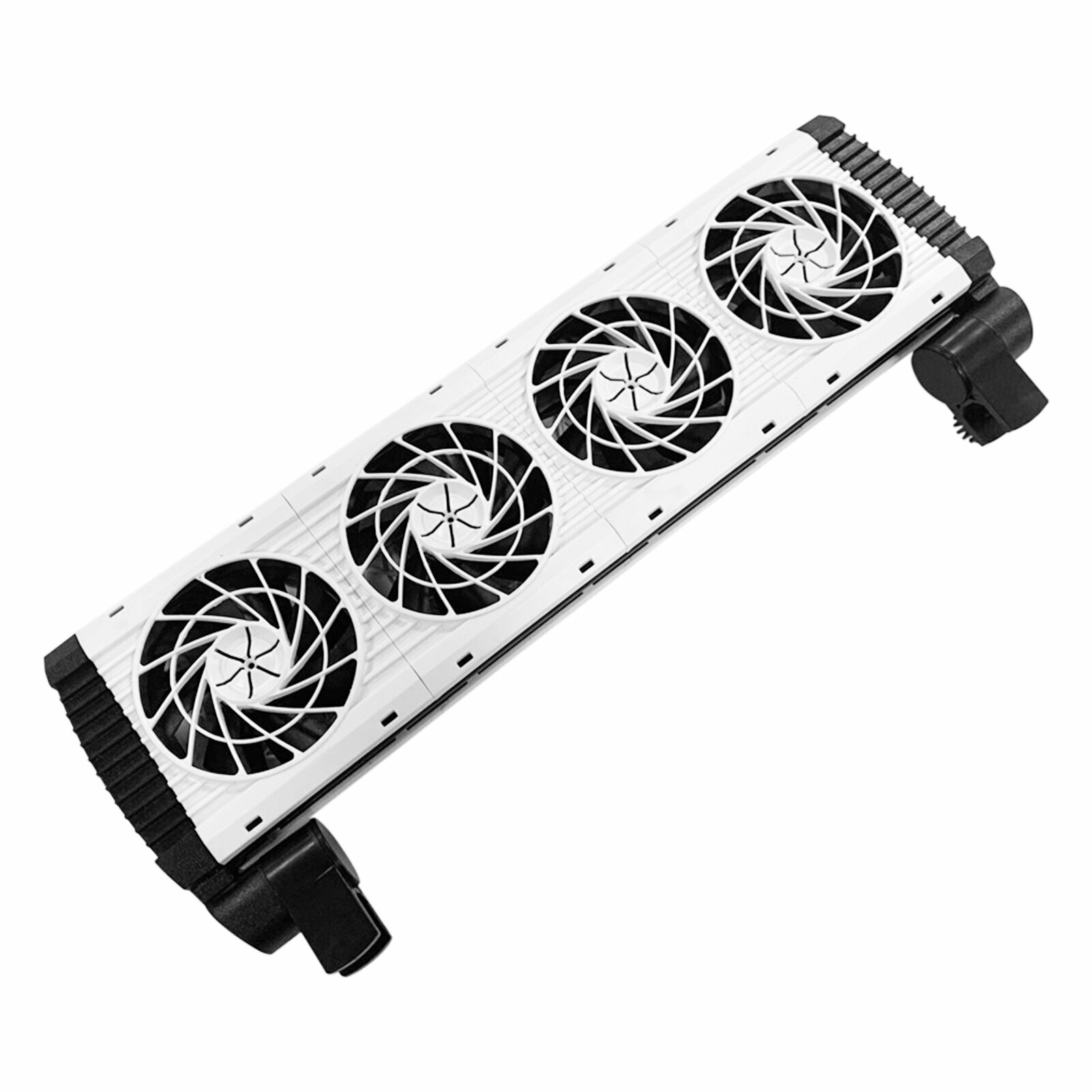 Охлаждающий вентилятор для аквариума с 4 головками, охлаждающий вентилятор с регулируемой скоростью ветра, охладители для аквариумов с соленой и пресной водой