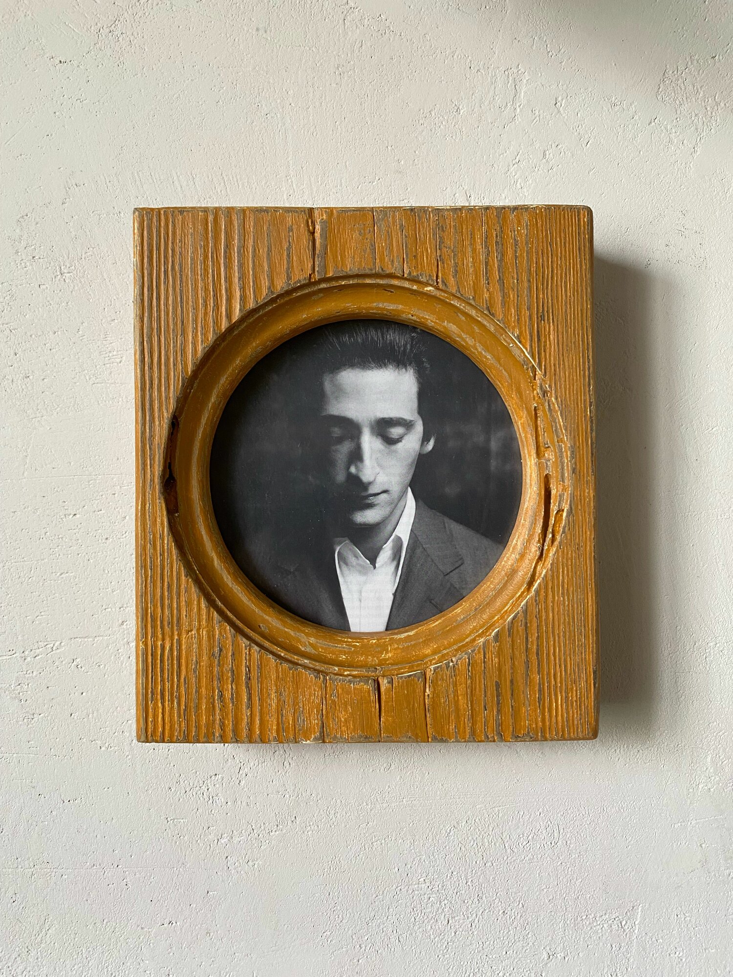 Фоторамка из натурального дерева. Ручная работа. 19,5 х 22 х 4,5 см. andCactus .