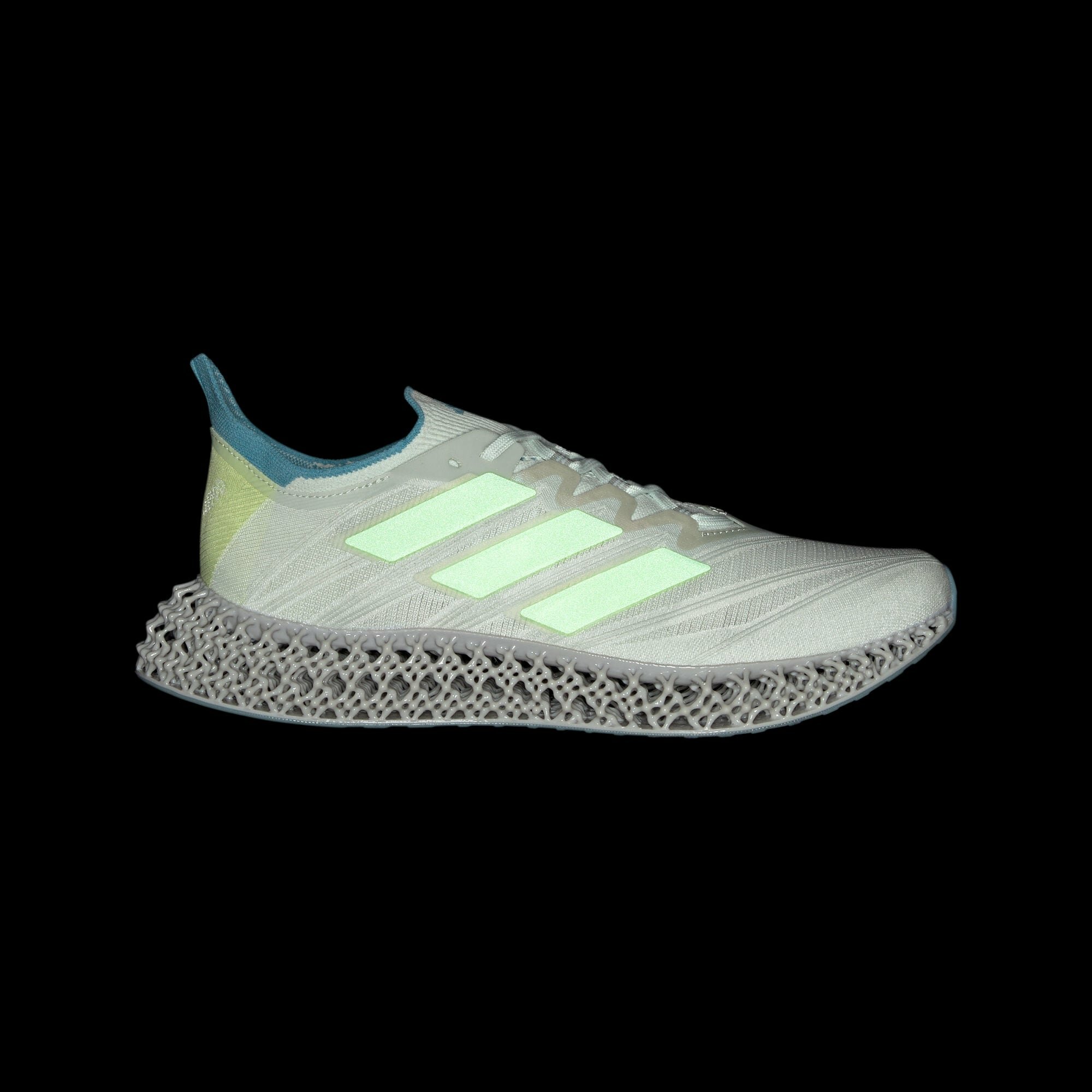 Кроссовки adidas 4DFWD 4, размер 45⅓ EU, зеленый — фото 1