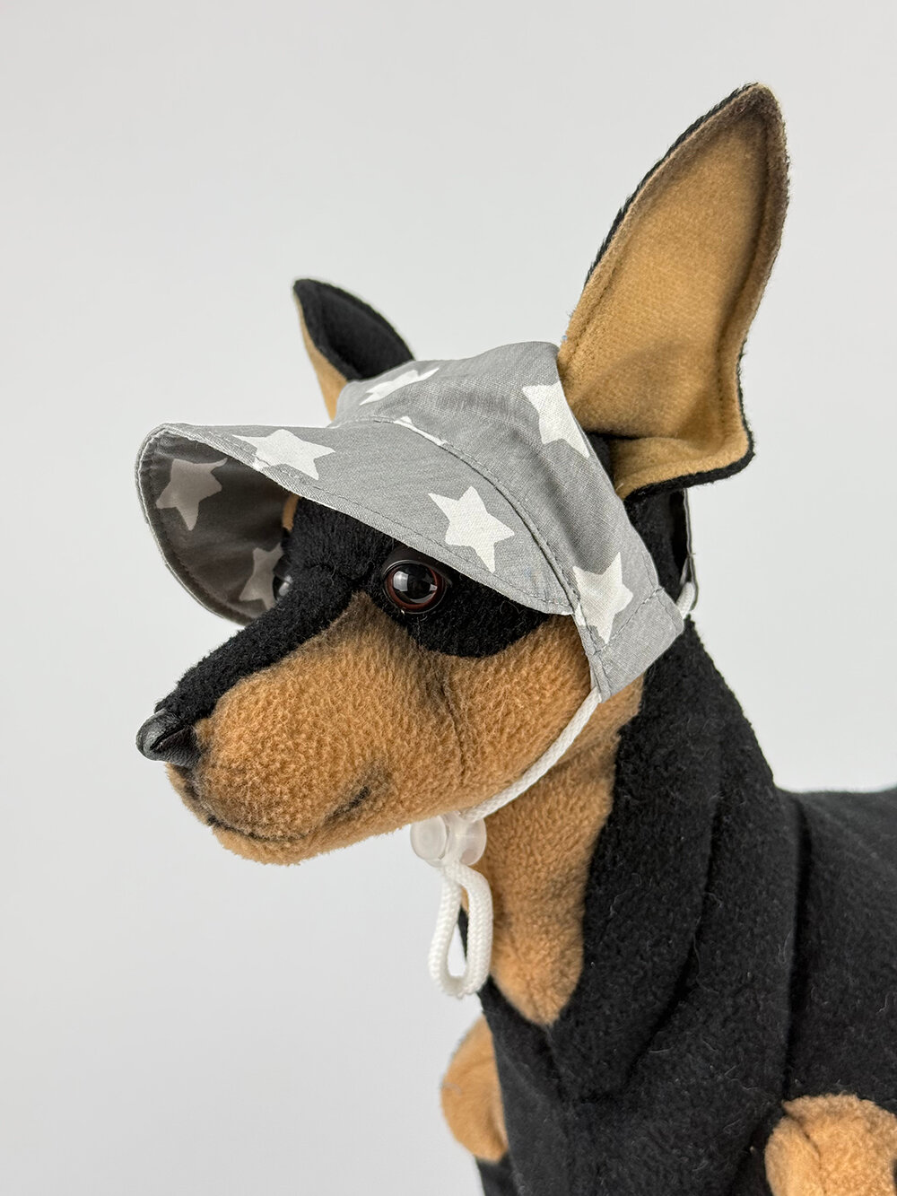 Кепка для собак Puffy Звезда, серая