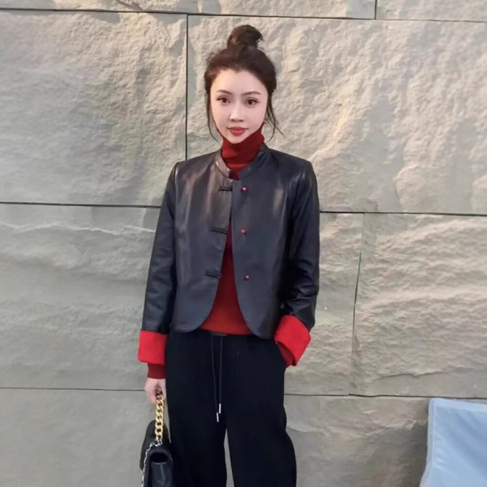 Куртка кожаная