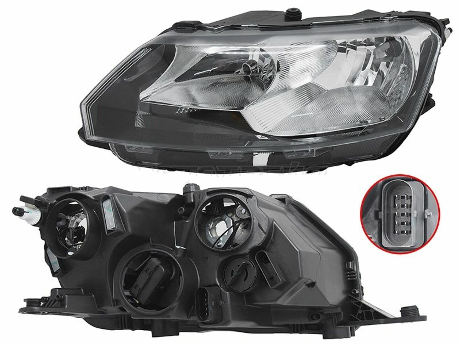 Фара SKODA RAPID 12-20 LH