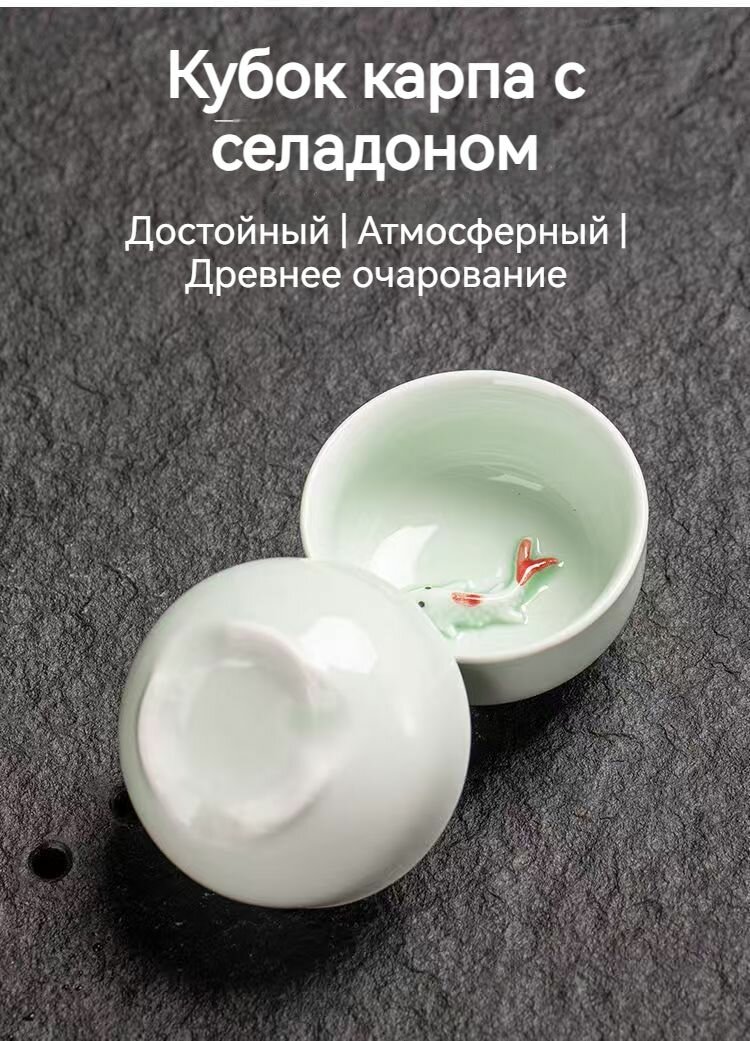 Сервиз чайный с чайником — фото 1
