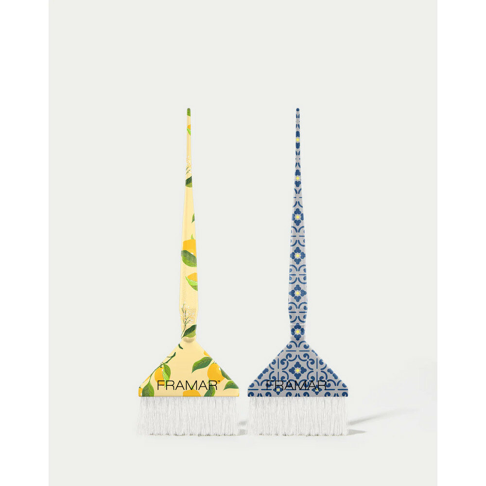 Набор кистей для окрашивания корней «Лимончелло»/ Limoncello - Root Repair Color Brush Set 2pc, 2 шт