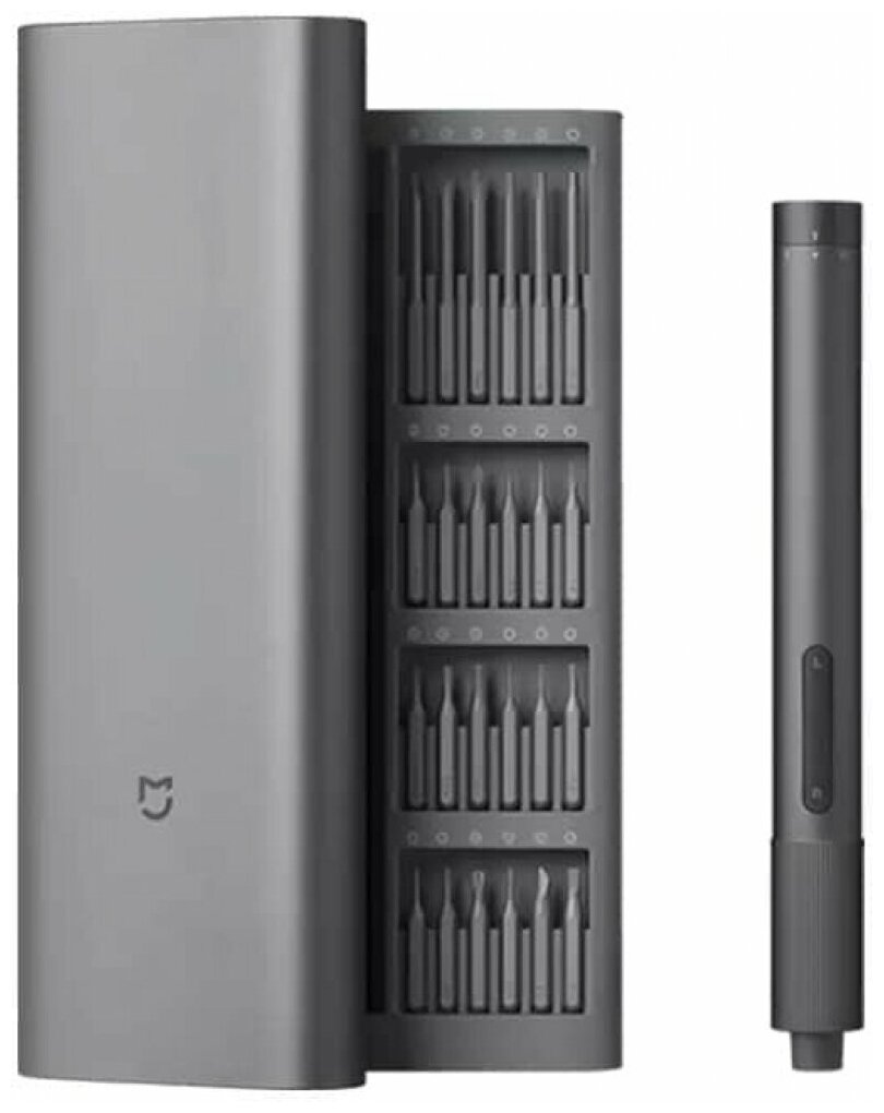 Электрическая отвертка с насадками Xiaomi MiJia Wiha Electric Screwdriver Set 24in1(MJDDLSD003QW)