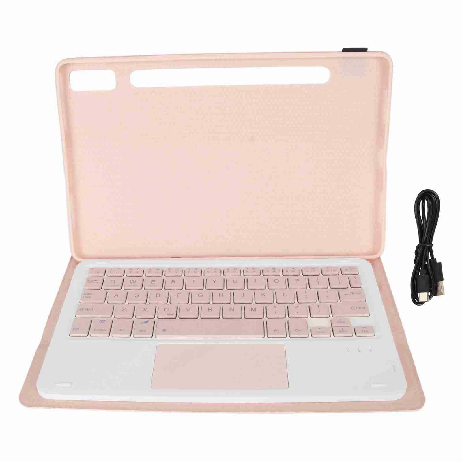 Чехол-клавиатура Lenovo Tab P11 Pro Gen2 11.2" Pad Pro 2022 с держателем ручки, розовый