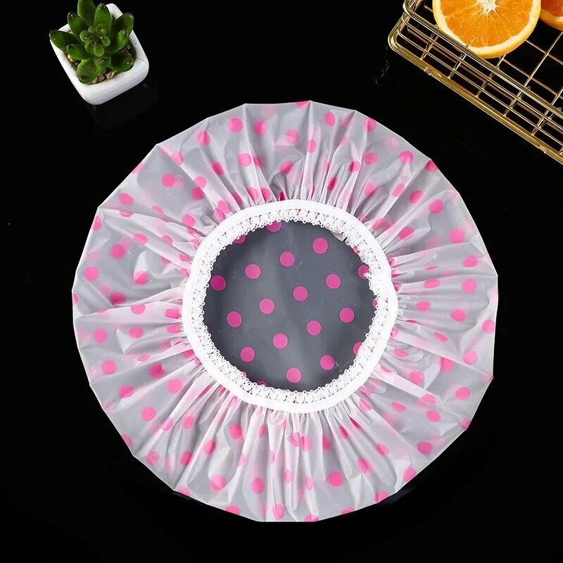 Водонепроницаемая шапочка для душа Розовый, 12