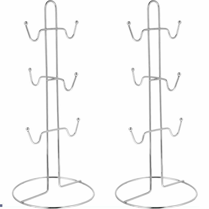 2 шт. Держатель для кофейной чашки подставка для кружки для счетчика станции Органайзер сушилка 35X15X15CM！