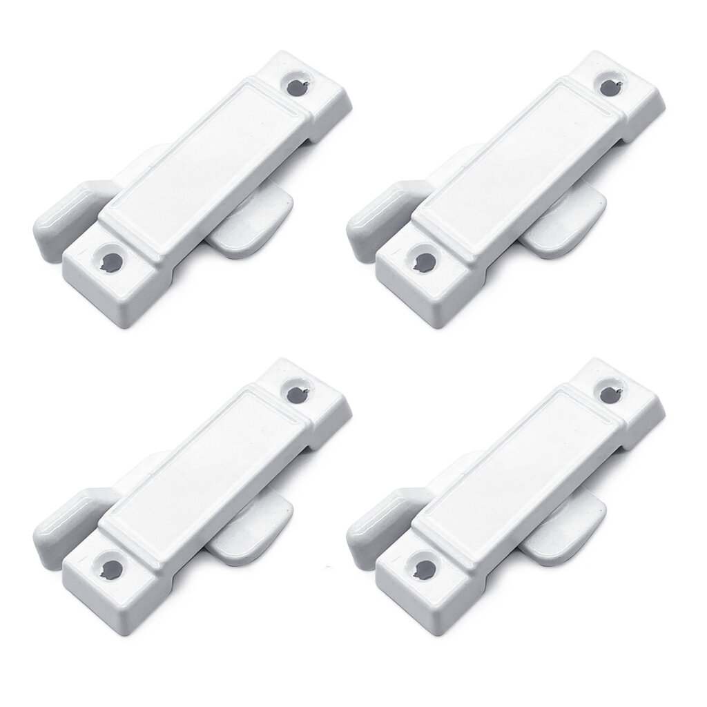 Аксессуар для замка-створки из прочных железных материалов из 4шт для повседневного использования раздвижных окон