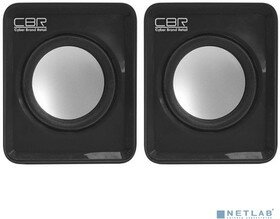 Колонки 2.0 CBR CMS-90, USB, черный