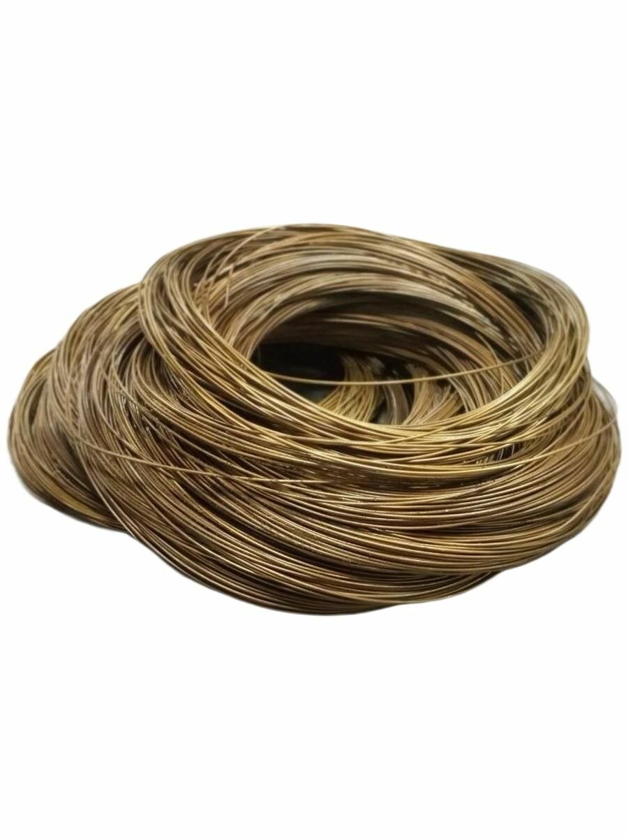 Латунная проволока 4,2 мм Л63, 2 метра, для моделирования, рукоделия, клепок