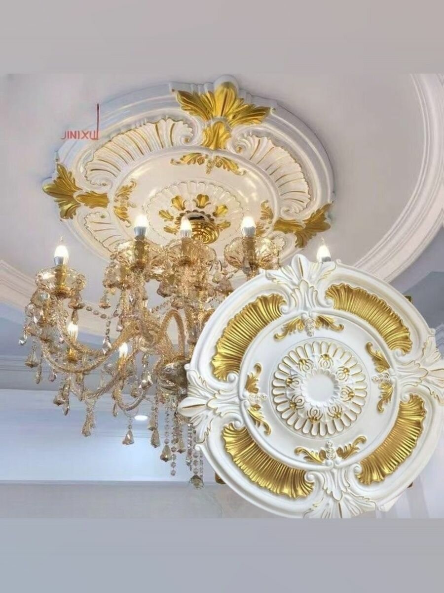 Цветной Декоративный элемент розетка потолочная