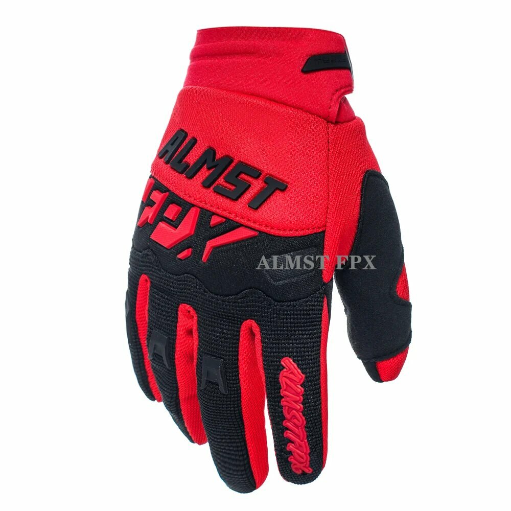 Детские велосипедные перчатки ALMST FPX Красный, S, Red