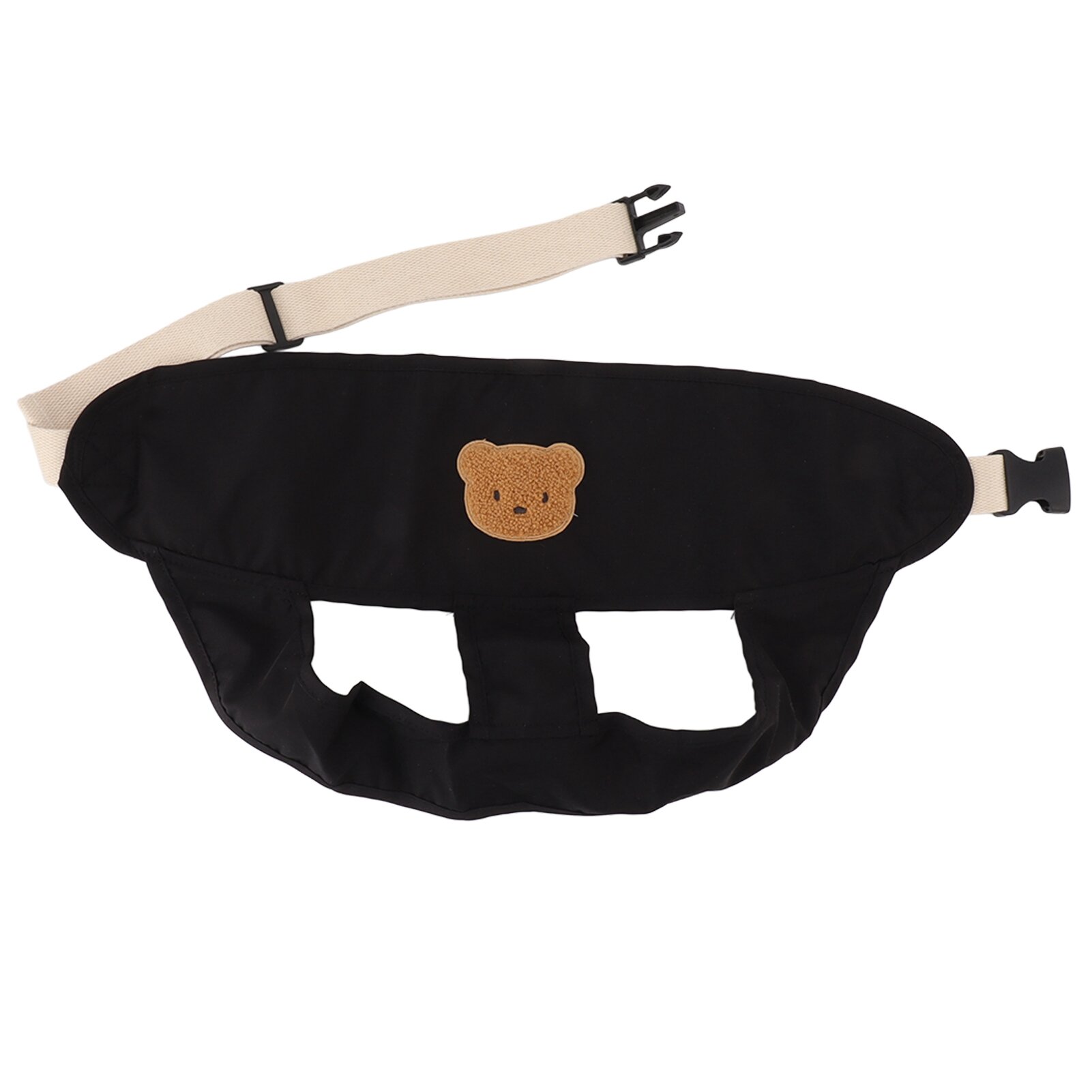 Ремень безопасности для детского стула, портативный, мягкий, регулируемый по длине, дышащий, безопасный ремень для кормления ребенка, 54 см, черный