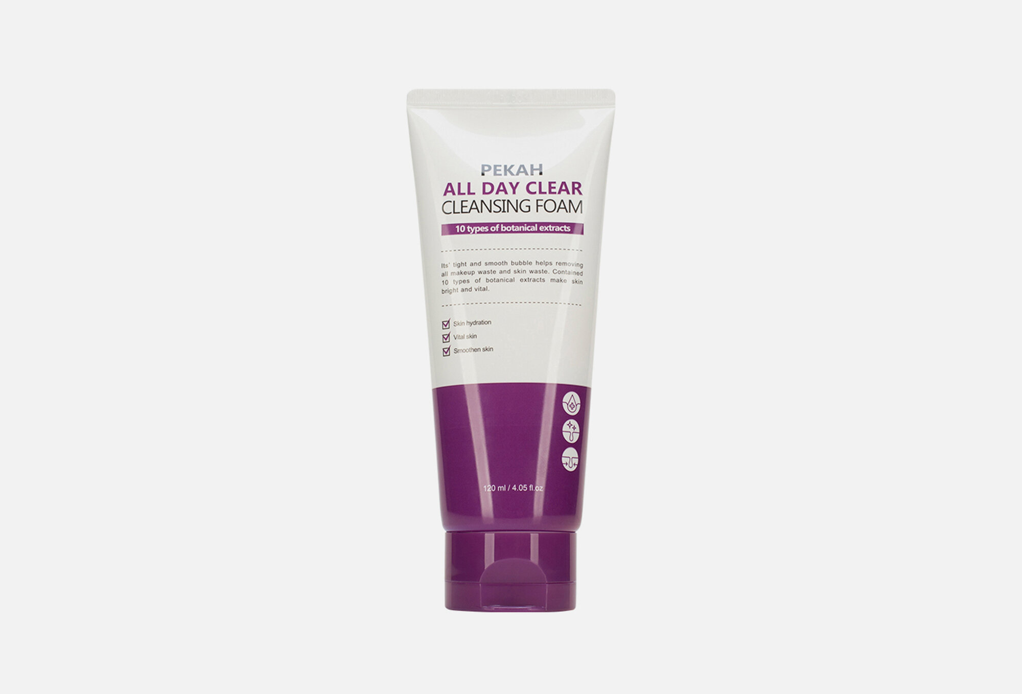 Очищающая пенка для умывания PEKAH All Day Clear Cleansing Foam 120 мл