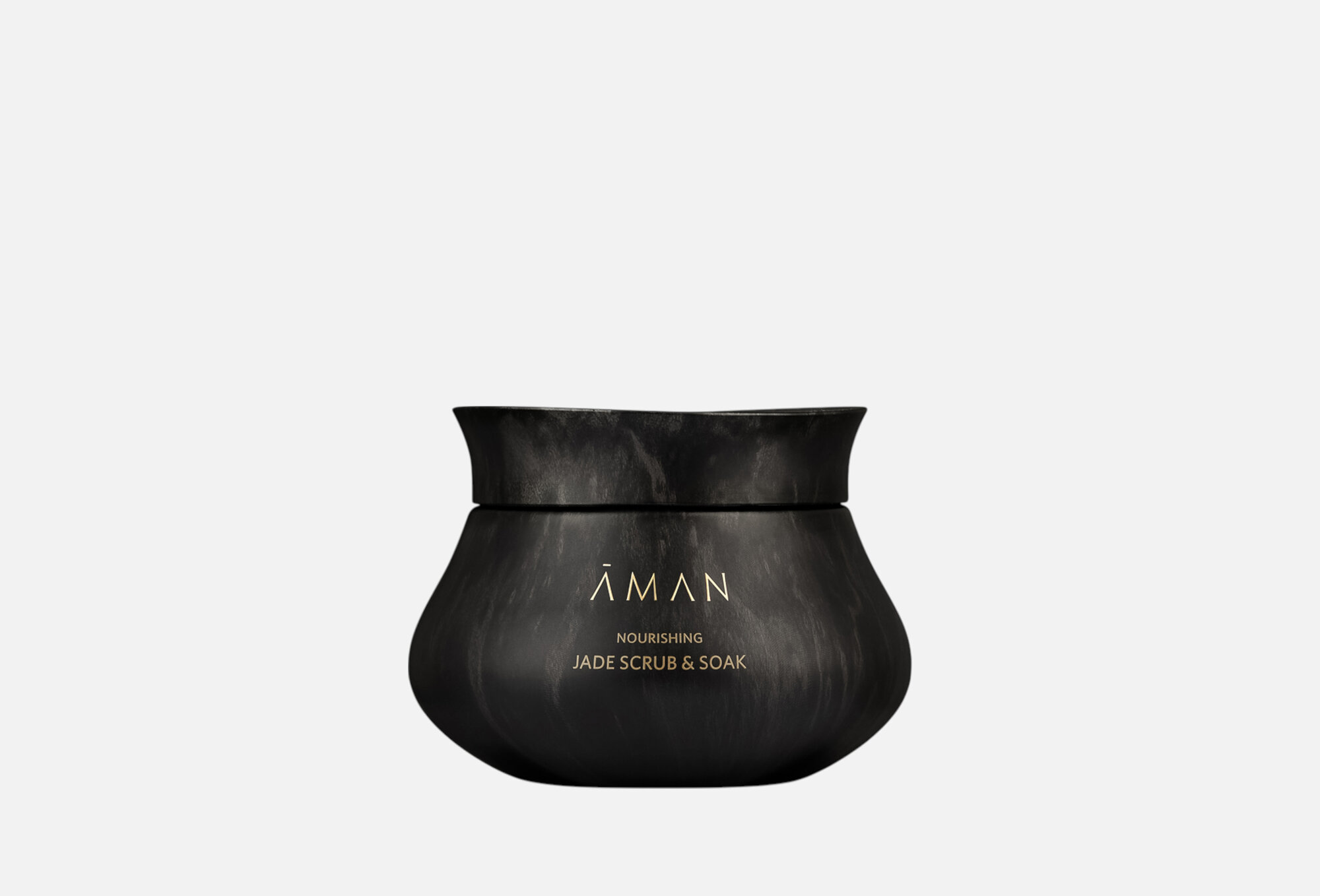 Питательный скраб для тела AMAN Nourishing jade scrub & soak 320 г