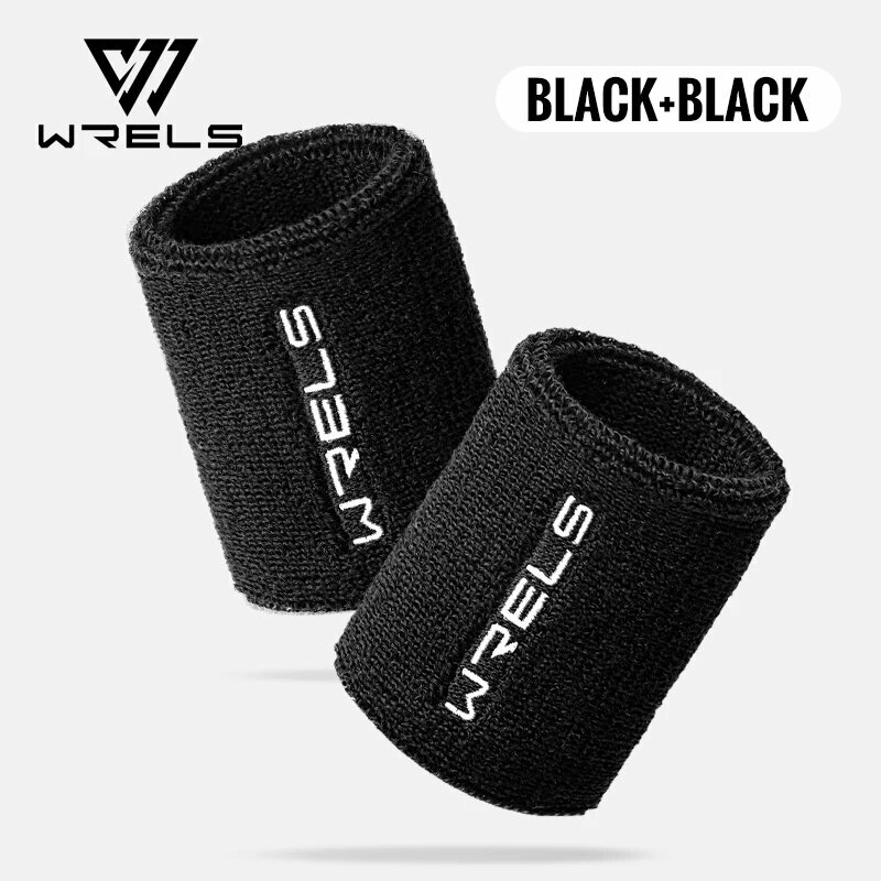 WRELS Эластичные Повязки на Запястье Черный, 2pcs black