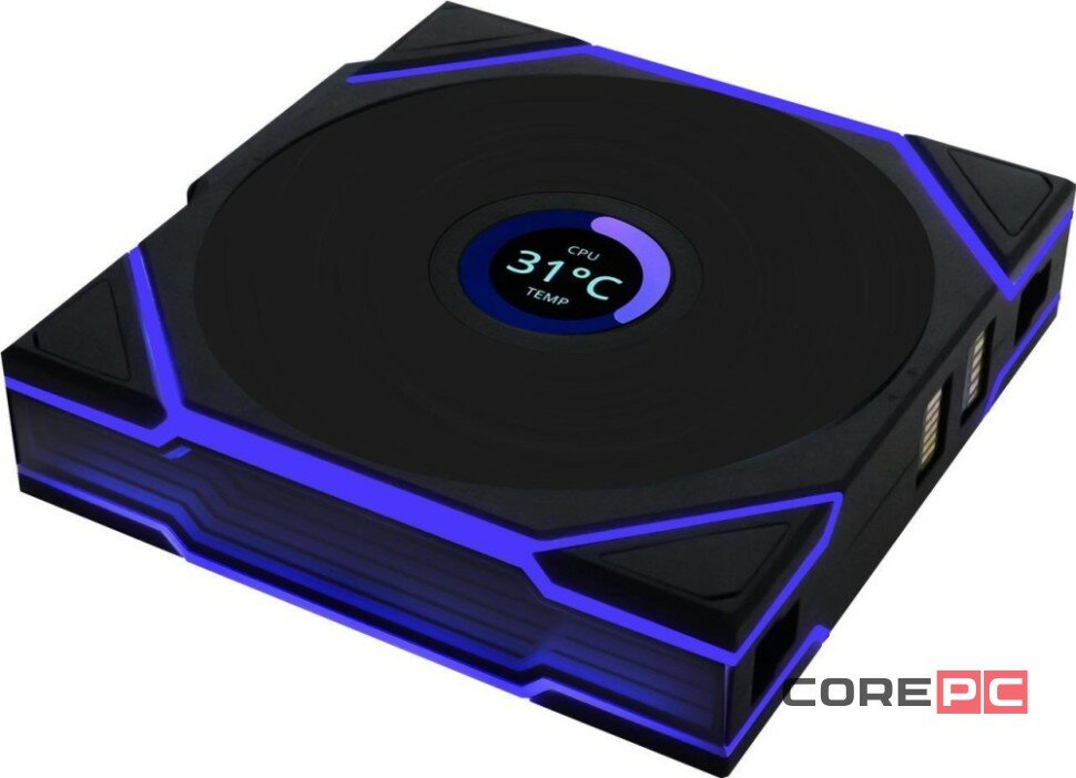 Вентилятор для корпуса Lian Li UNI FAN TL WIRELESS LCD 120 Reverse Blade 12RTLLCD1W1B ARGB Black (G99.12RTLLCD1W1B. R0)