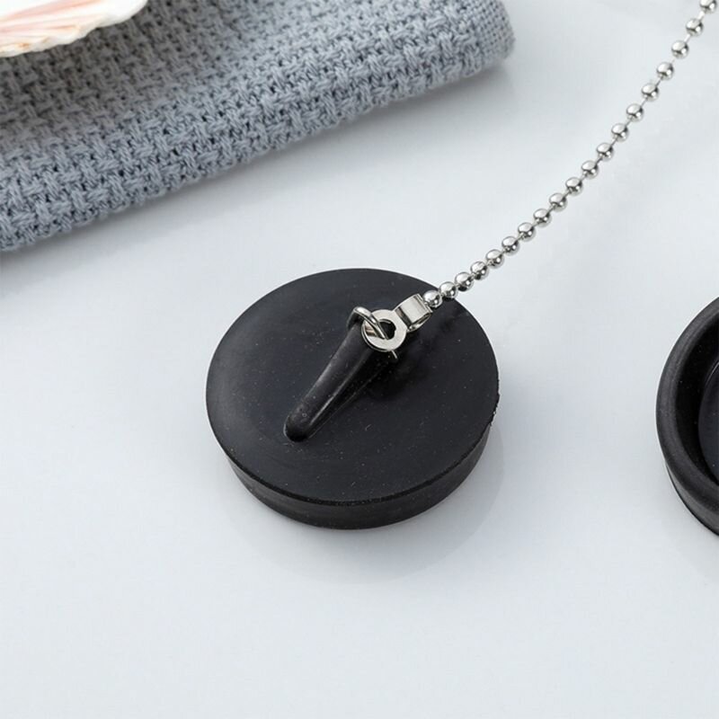 Сливная пробка для умывальника с цепочкой -стандартная цепная воды