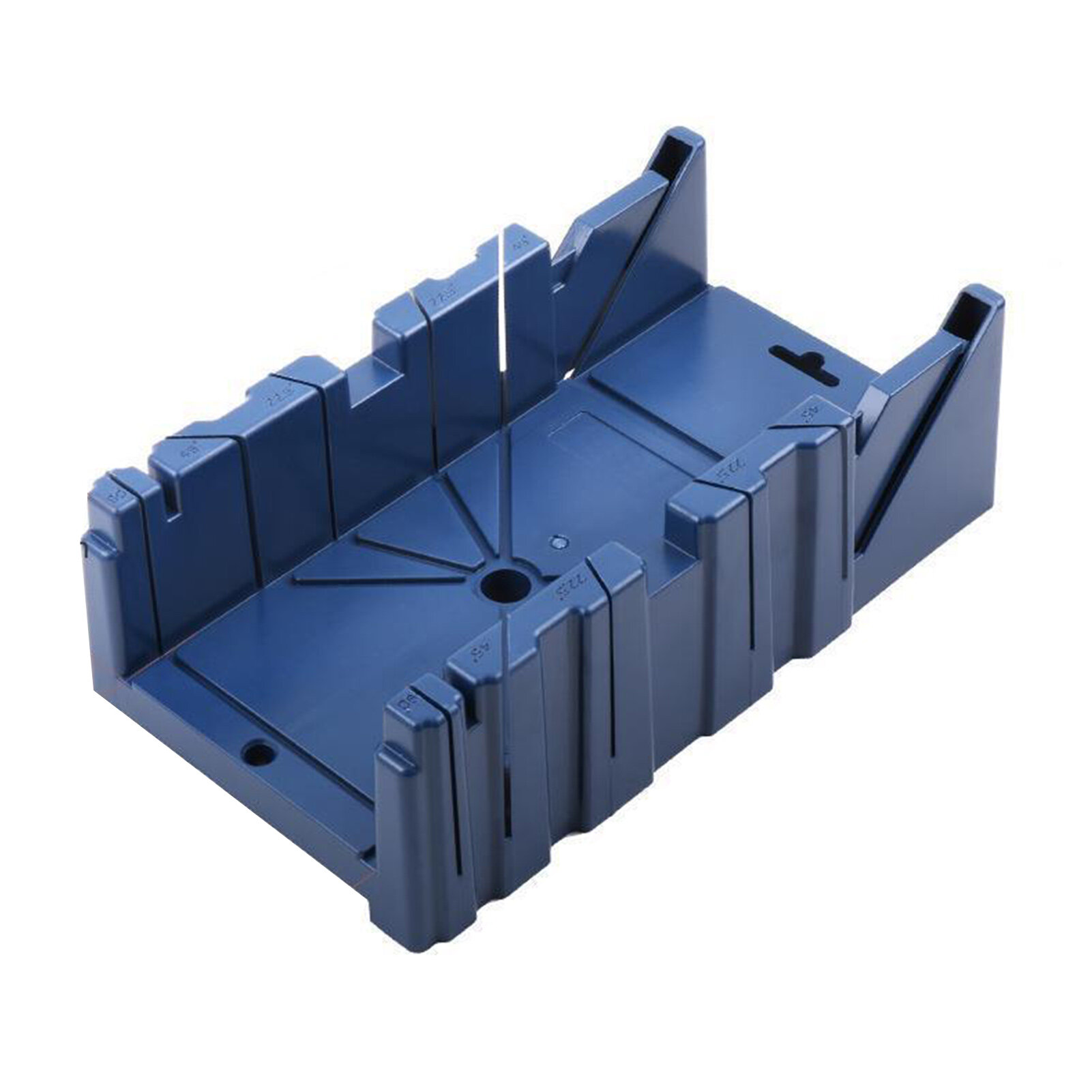 Коробка для митрового пилы древообработки многофункциональная держатель для пилы хранилище для пилы коробка для ручной пилы 45 градусов/22.5 градусов/90 градусов пластиковая коробка для пилы средняя кабинет для митровой пилы - 6 пил не включено