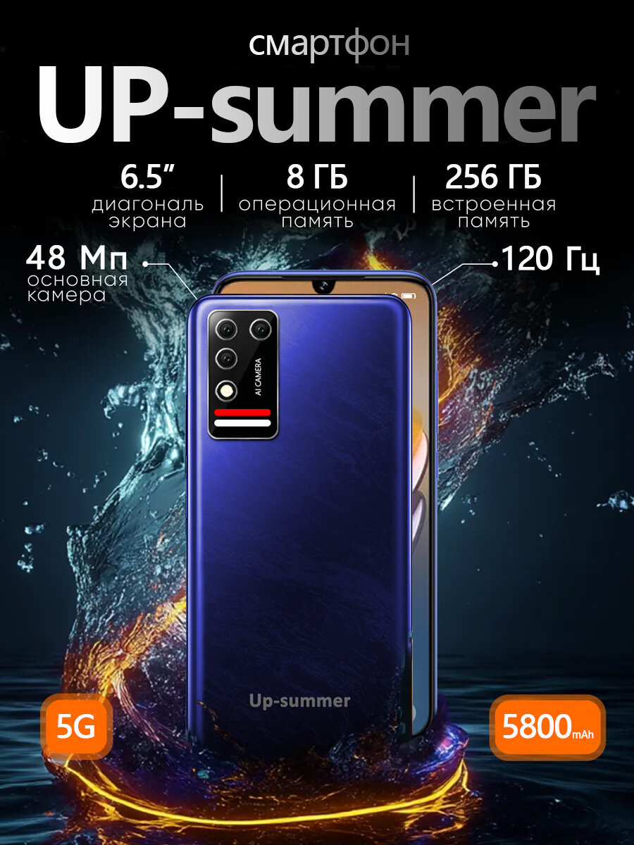 Смартфон U17 pro 8/256 ГБ RU 2Nano-Sim