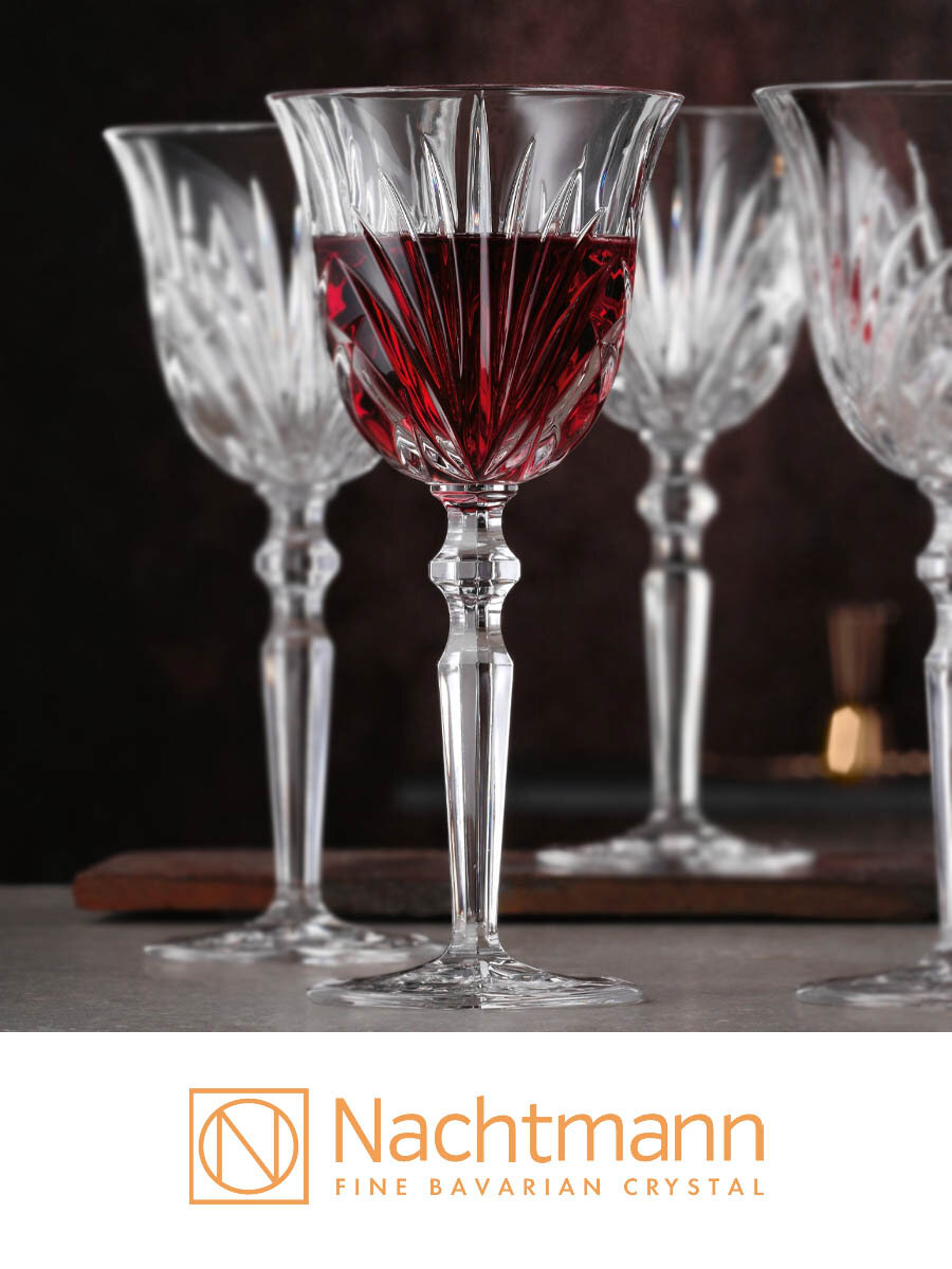 Бокал для красного вина Nachtmann Palais 230 мл, 1 шт, хрустальное стекло
