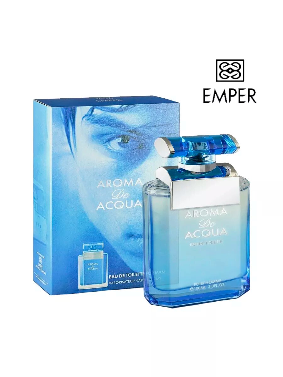Emper "AROMA DE ACQUA" парфюмерная вода мужская, перезаполняемый флакон 100мл