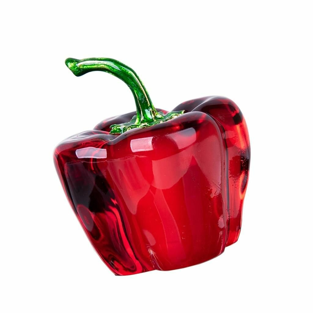 Имитация хрустального украшения из большого красного зеленого перца-45-миллиметровый зеленый перец big red