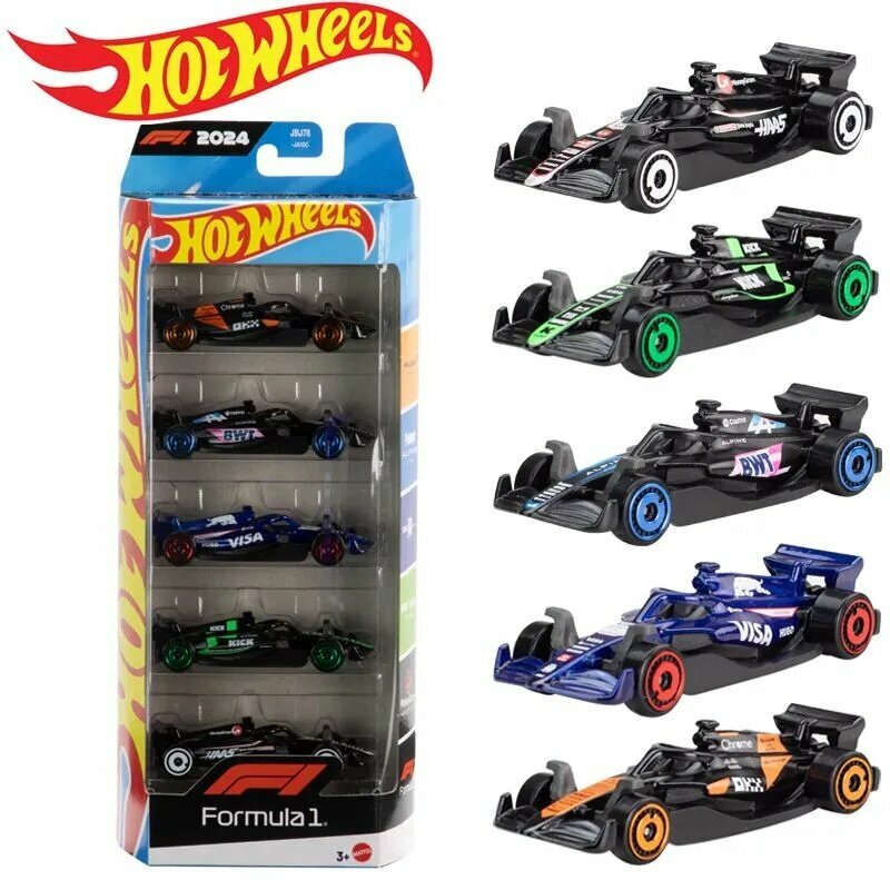 Hot wheels 1/64 машинка формула 1 Набор машинок из 5 штук серия , моделей автомобилей из литых под давлением сплавов