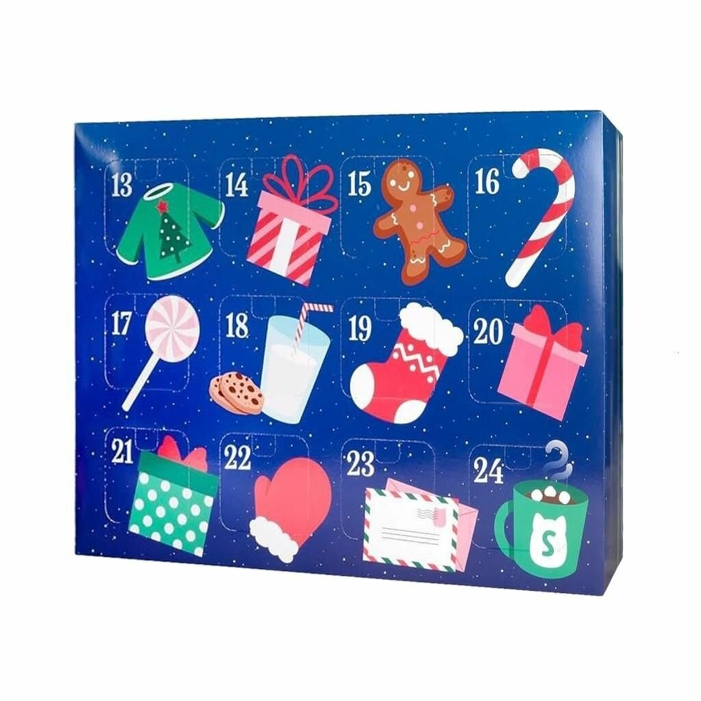 24-дневный рождественский календарь с игрушками-сюрпризами для детей