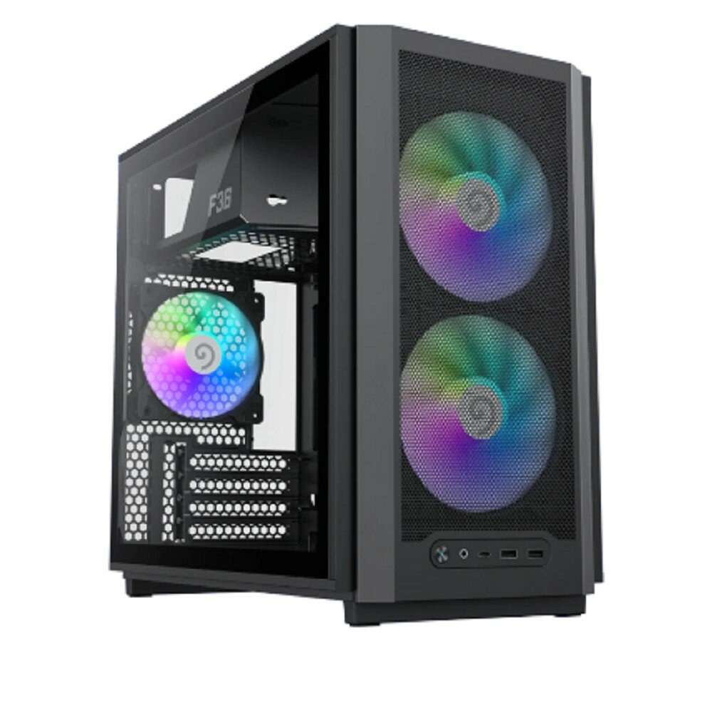 Корпус для компьютера GameMax сталь 0,6 мм mATX