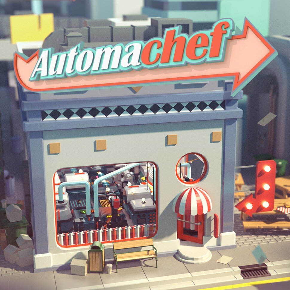 Игра Automachef PC / ПК, активация в стим Steam для региона РФ / Россия цифровой ключ