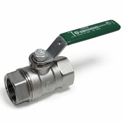 Шаровой кран латунный стандарт. 1 1/4 ВР-ВР, ручка-рычаг Giacomini R250WX026