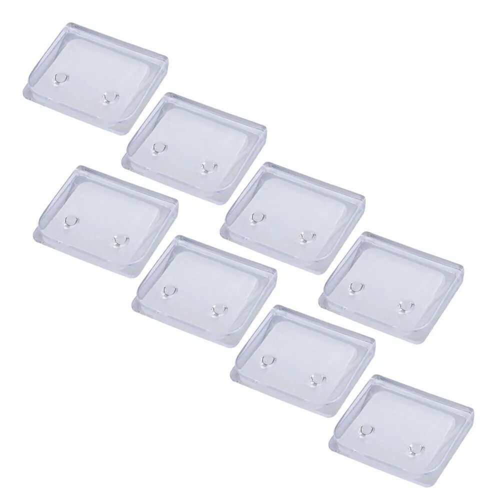 2/4/8 шт. прозрачные вкладыши для душа, зажим штор, ветрозащитный самоклеящийся держатель защиты от брызг, зажимы, аксессуары ванной комнаты