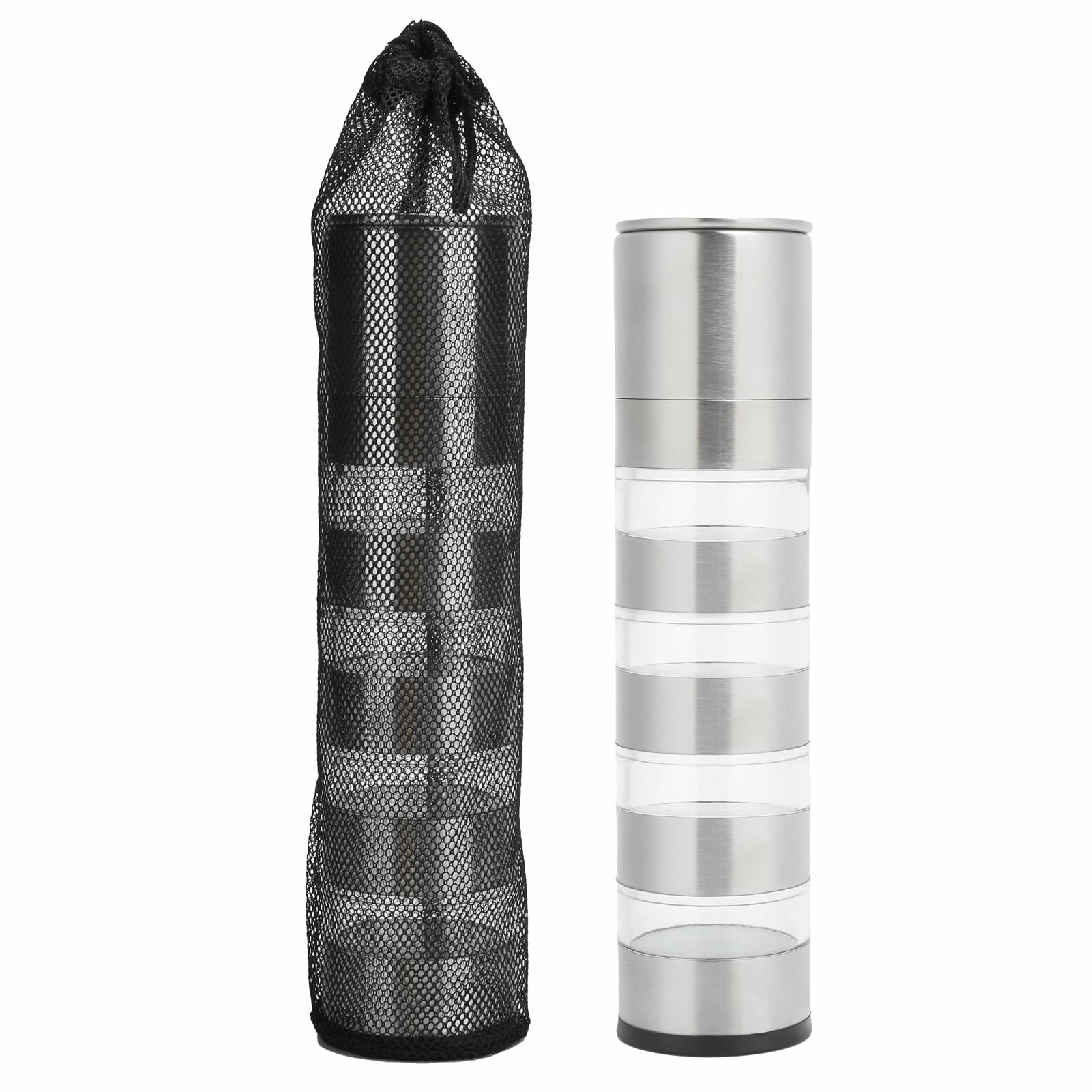 Набор банок для специй с дозатором для кемпинга